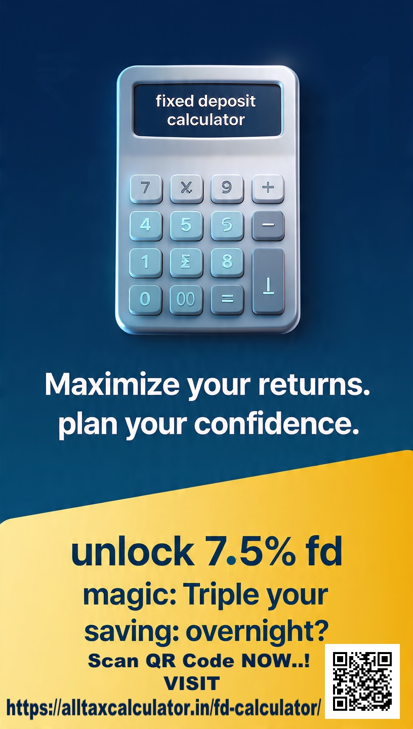 HDFC/SBI FD Calculator India: Maximize 7.5% Returns For Free