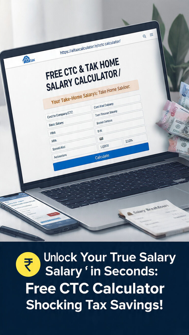 CTC Calculator India | Instant Free In Hand Salary in 1 Tap