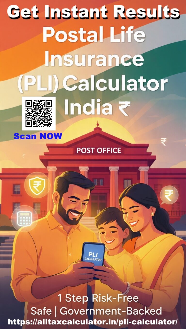 PLI Calculator | Postal Life Insurance | 1 Step Risk Free